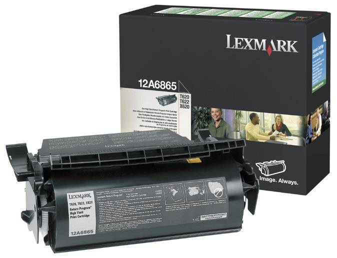 T622/X620 tonerBk30K zwrot. Lexmark 12A6865